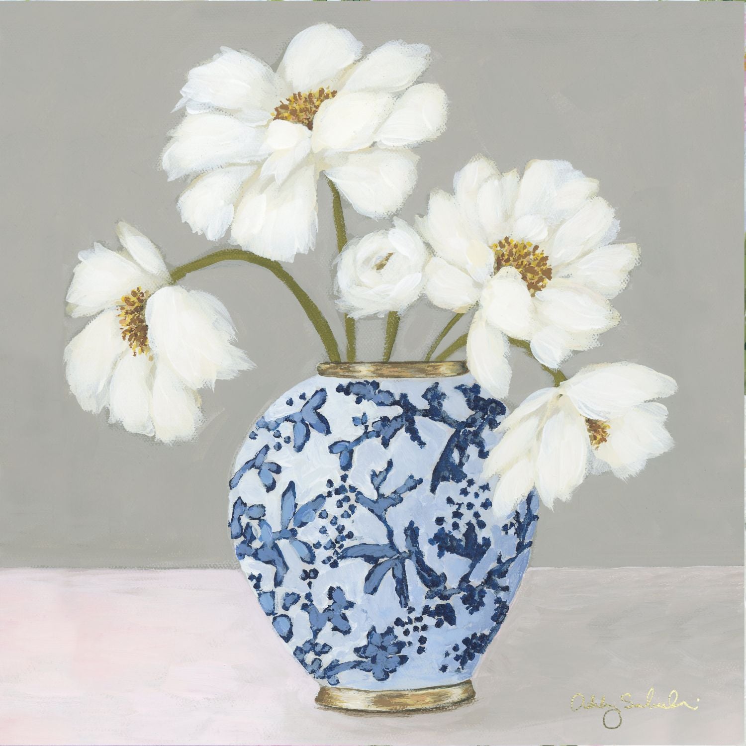 "Spring Soirée" Unframed Canvas Print – Ashley Salvatori