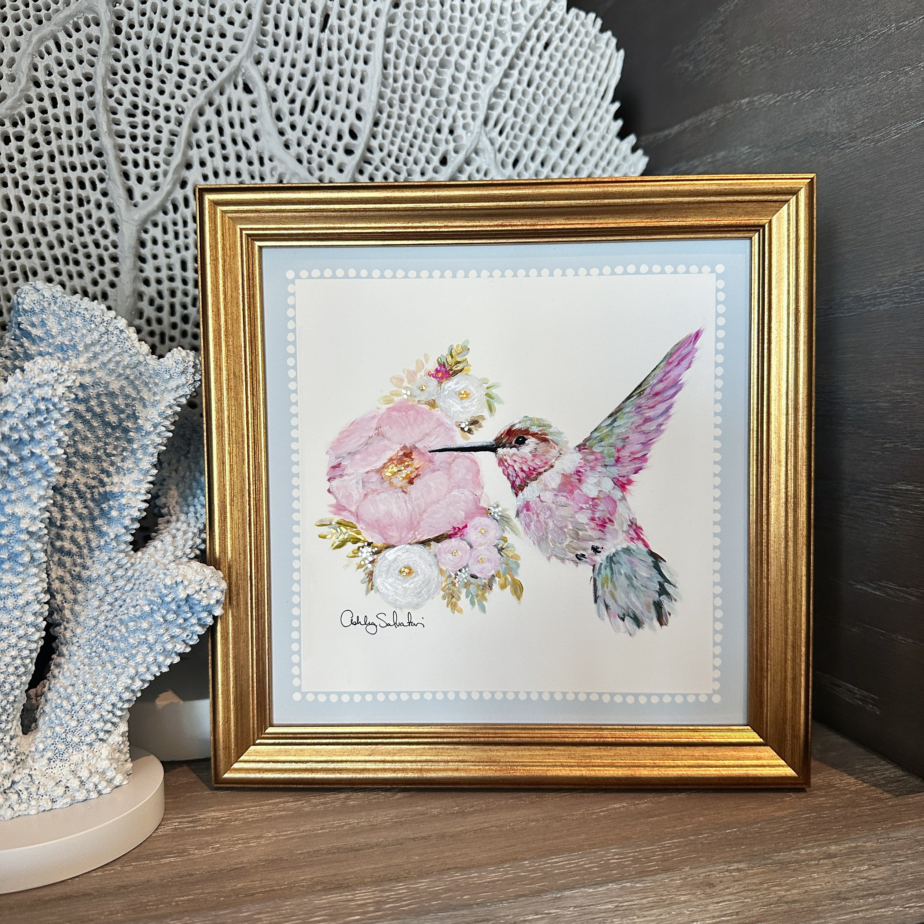 “Lu Lu" Framed Canvas Print – Ashley Salvatori