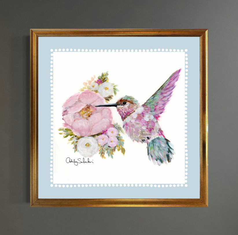 “Lu Lu" Framed Giclée Print – Ashley Salvatori