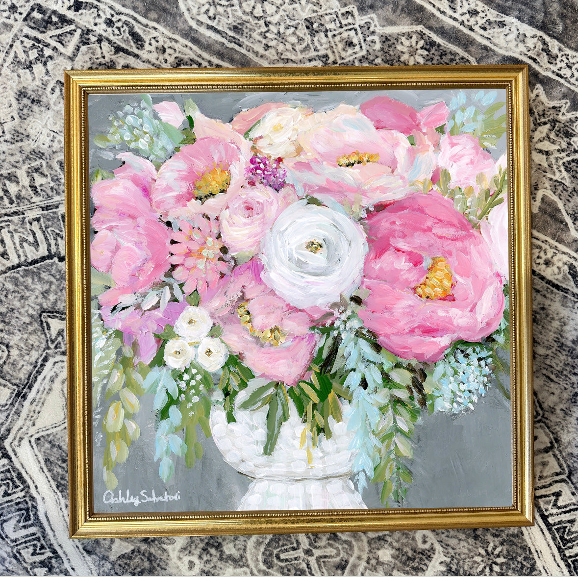 “Bloom" Hand Embellished Gicleè Print – Ashley Salvatori