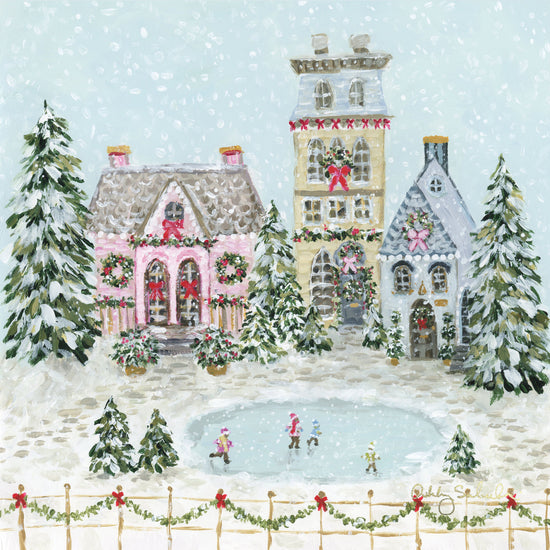 "Snowflake Village" Signature Canvas Print – Ashley Salvatori